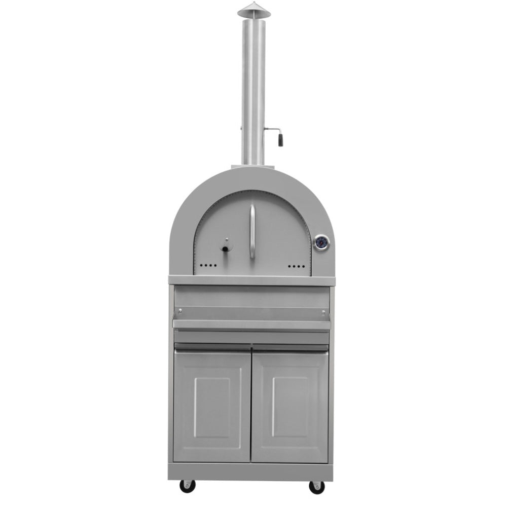 WOOD FIRE OUTDOOR PIZZA OVEN - STAINLESS STEEL – Muddy River Wholesale