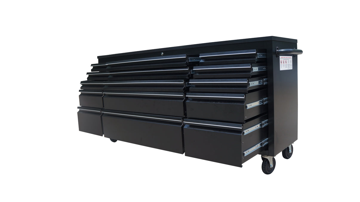 72inch 15 Drawers Tool Chest - BLACK – Muddy River Wholesale