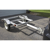 Mini Utility Trailer GALVANIZED 4ft long X 40 inch Wide – Muddy River ...