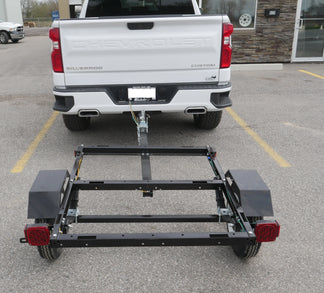 Mini Utility Trailer GALVANIZED 4ft long X 40 inch Wide – Muddy River ...