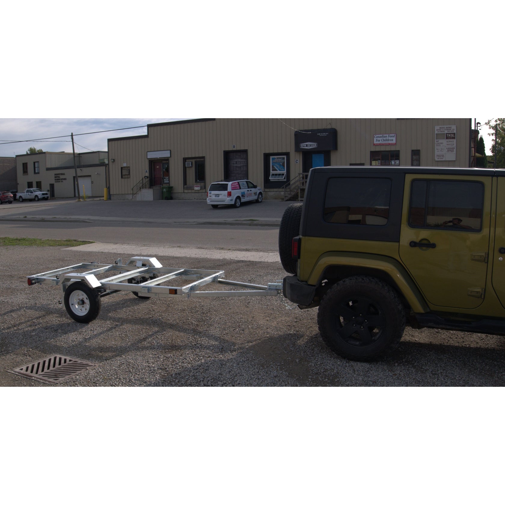 FREEDOM 4X8 GALVANIZED FOLDING UTILITY TRAILER – Muddy River Wholesale