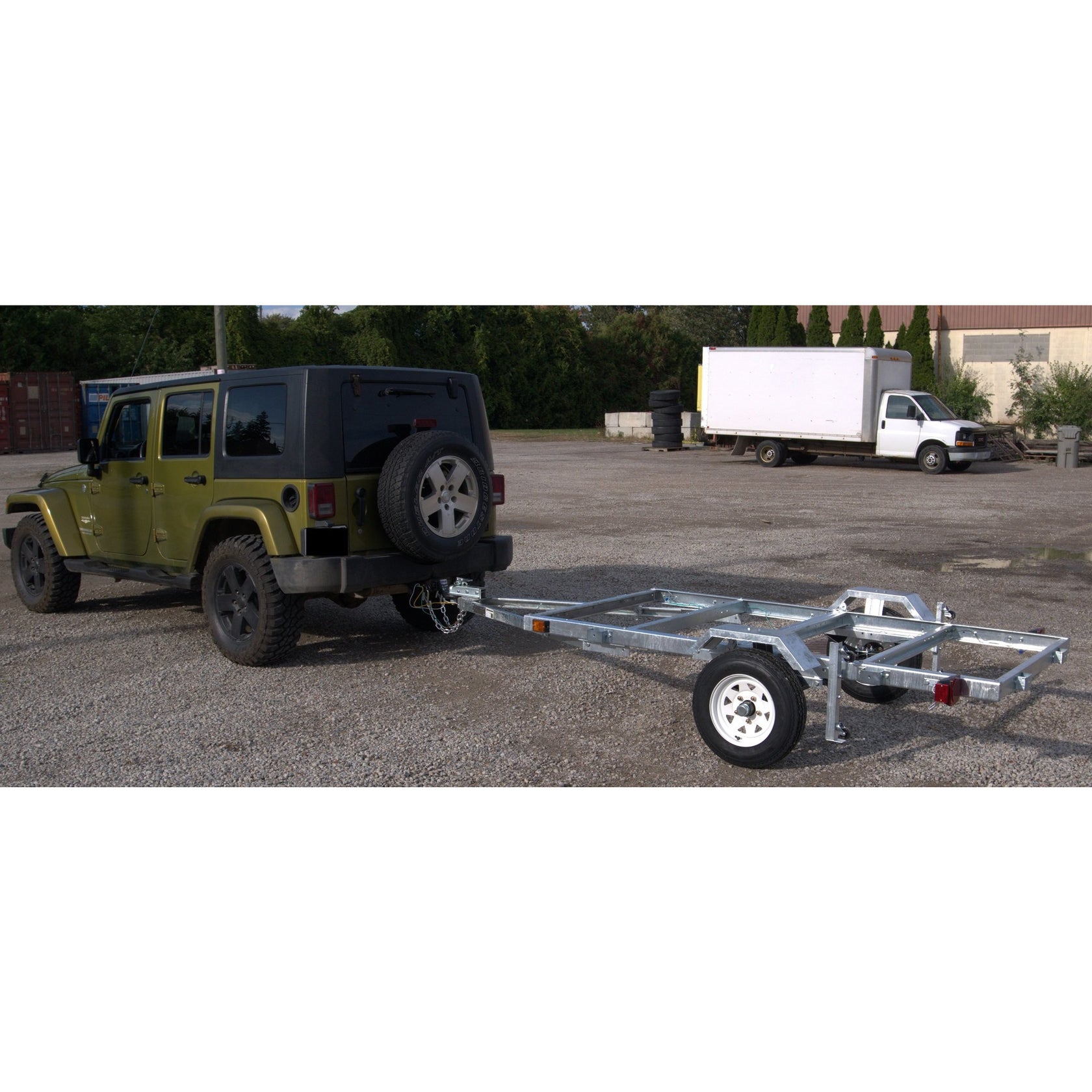 FREEDOM 4X8 GALVANIZED FOLDING UTILITY TRAILER – Muddy River Wholesale